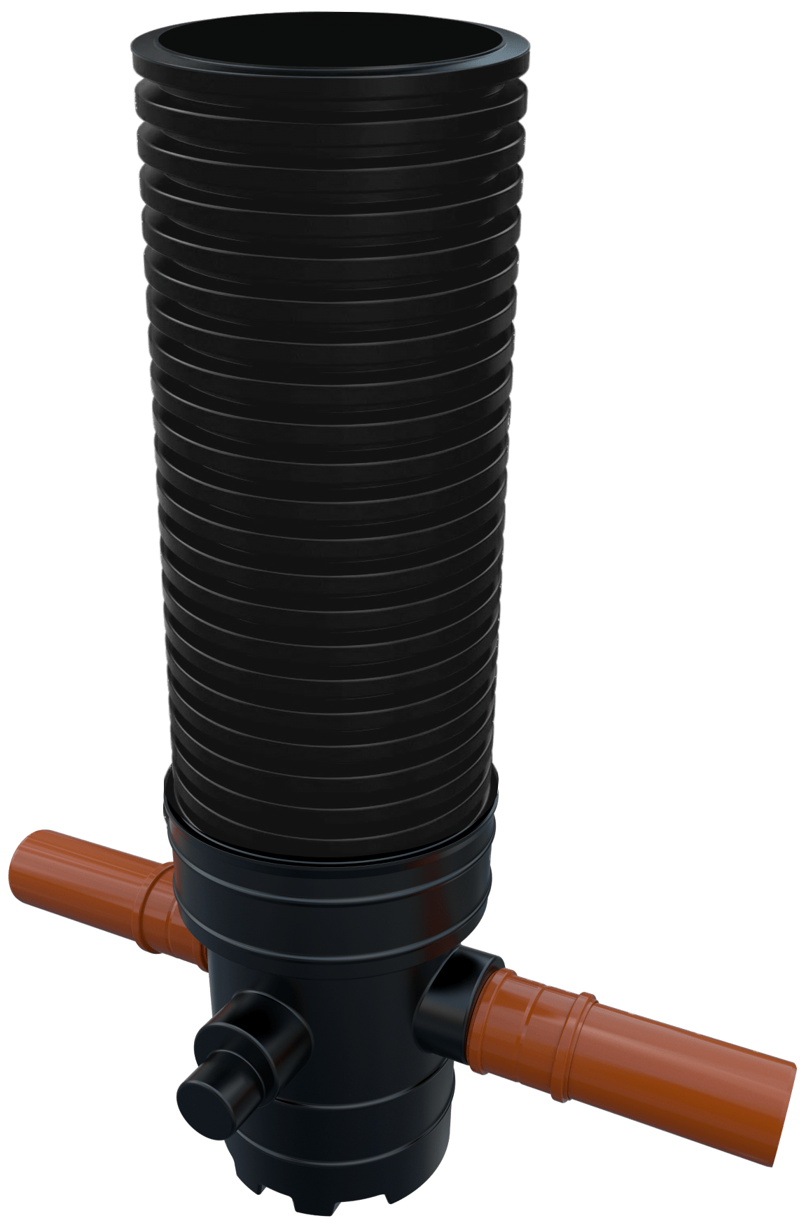 Catchpit Chamber Set - 450mm Diameter x 1495mm Height For 110mm Pipe ...
