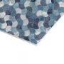 Wetwall Bathroom Wall Panel - 2440mm x 900mm x 4mm - Blue Scallop